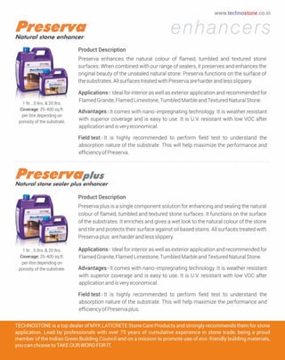 Technostone eBrochure | PDF