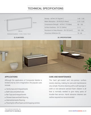 Technostone eBrochure | PDF