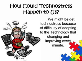 Technostress explanation by ananti setya | PPT