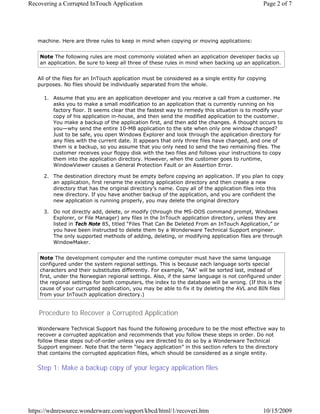 Tech Note 112 Rebuild Corrupt InTouch Application.pdf