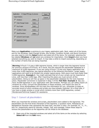 Tech Note 112 Rebuild Corrupt InTouch Application.pdf