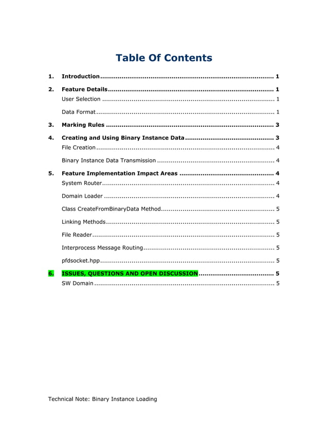 Binary Instance Loading | PDF