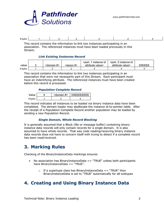 Binary Instance Loading | PDF