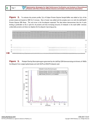 Automated Protein Purification Process Development on Caliper LifeSciences Systems | PDF