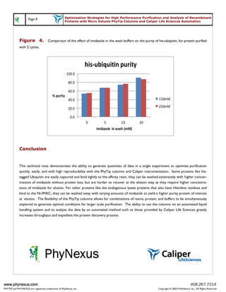 Automated Protein Purification Process Development on Caliper ...