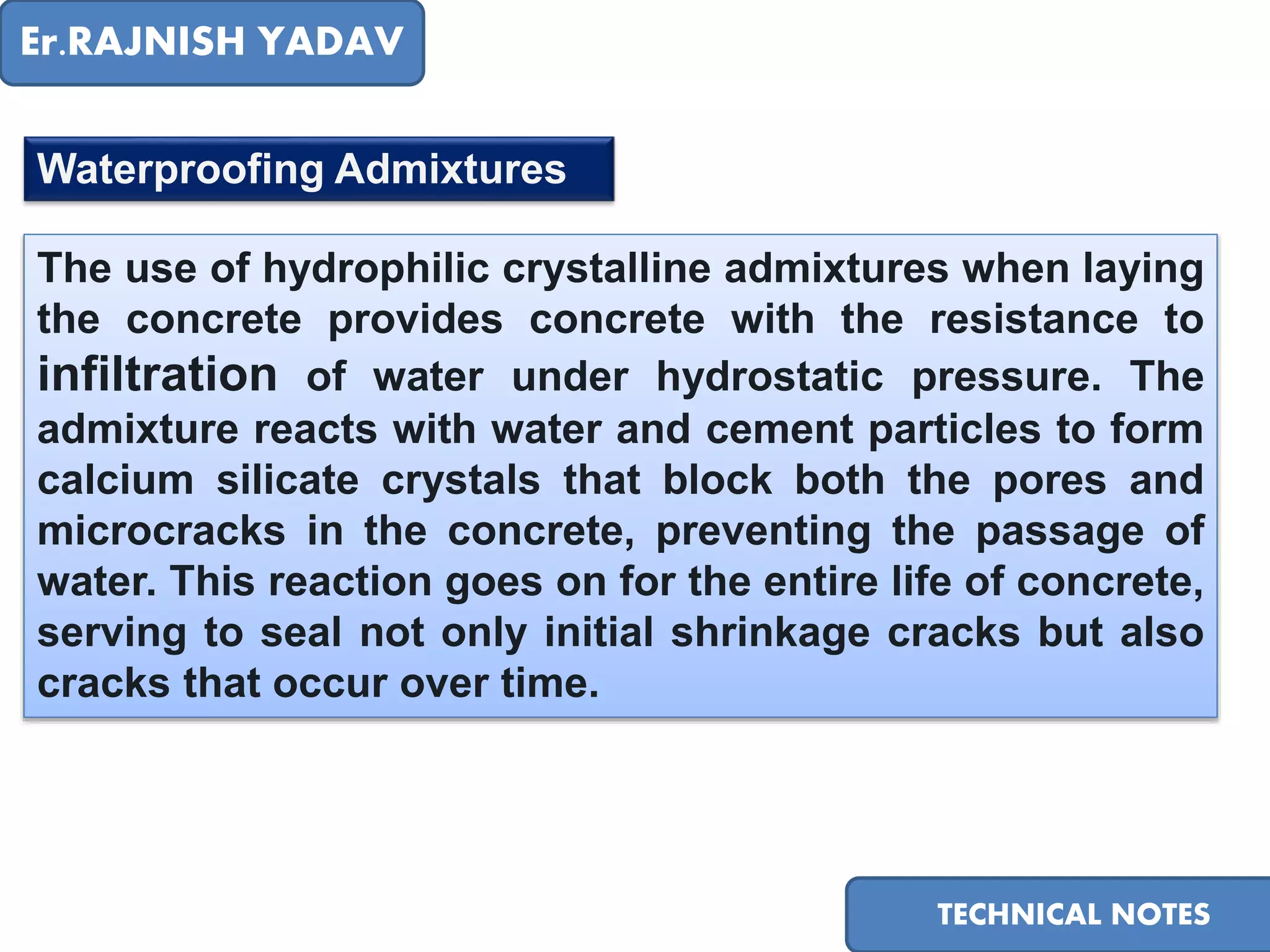 concrete in rainy season | PPTX