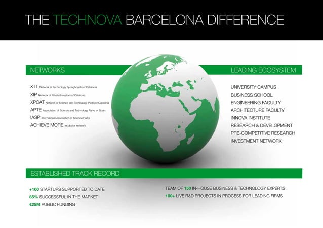 Technova brochure | PDF | Startups | Business