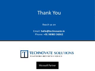 Technovate Solutions - Profile | PDF