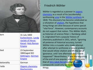 Chemists and their contributions (Technovators) | PPTX