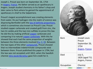 Chemists and their contributions (Technovators) | PPTX