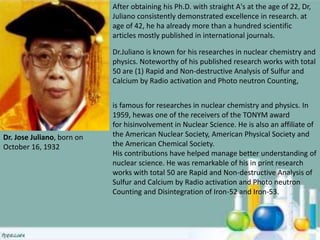 Chemists and their contributions (Technovators) | PPTX