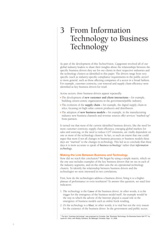 Techno vision 2012 bringing business technology to life - capgemini - digital transformation | PDF