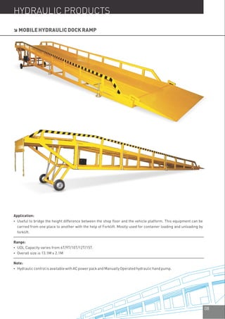 Technovision material handling catalogue | PDF