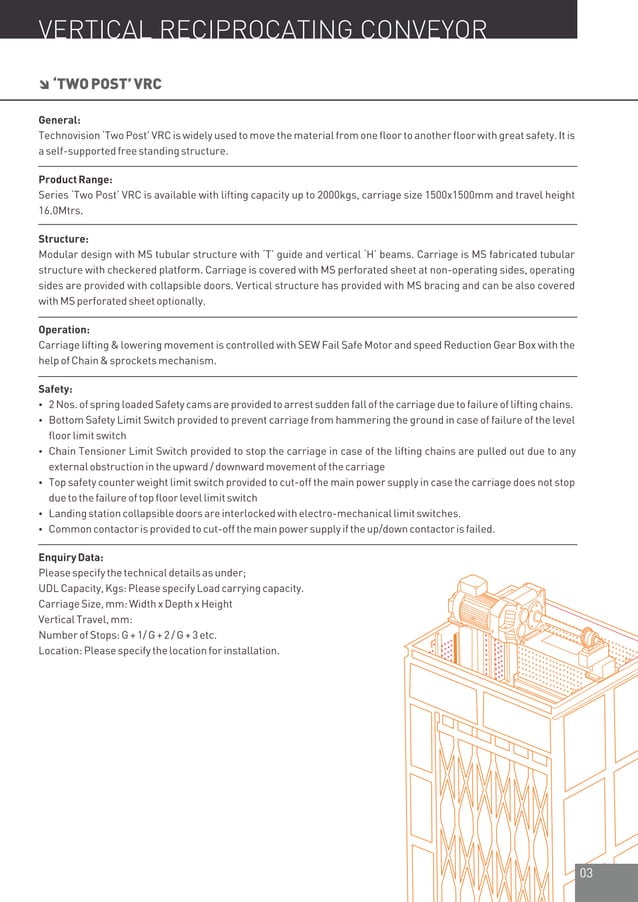 Technovision material handling catalogue | PDF