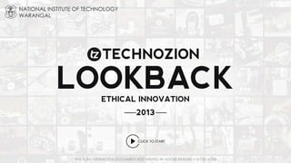 Technozion'13 Lookback | PDF
