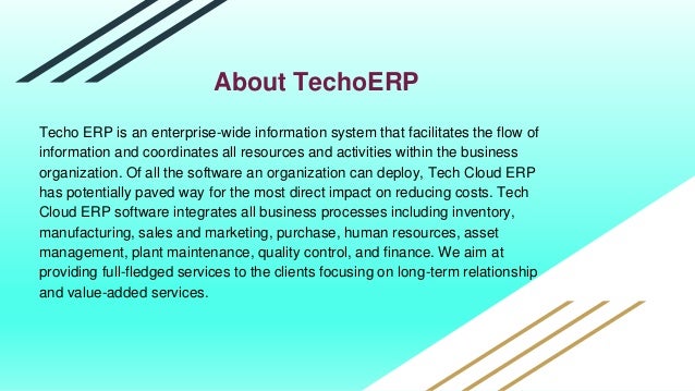 Best Cloud Based ERP in India | PPT | Free Download