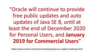 Explaining the new Java release and licensing models | PPT