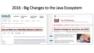 Explaining the new Java release and licensing models | PPT