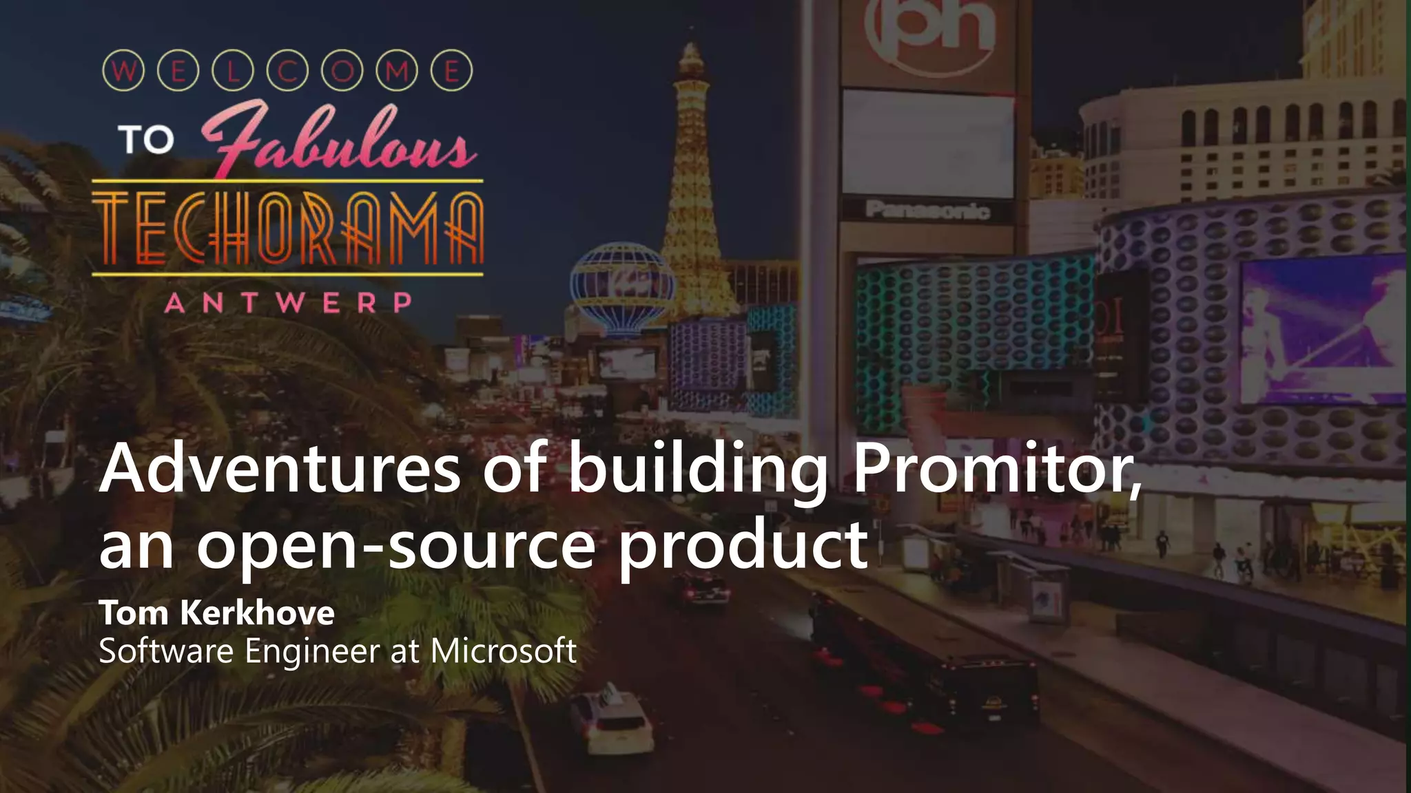 Techorama 2022 - Adventures of building Promitor, an open-source ...