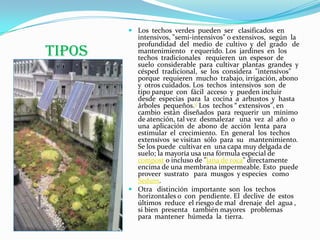 Techos verdes proyecto onda | PPTX