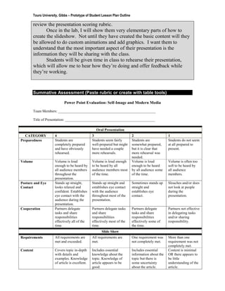 Tech outline touro_demo - PDF | PDF