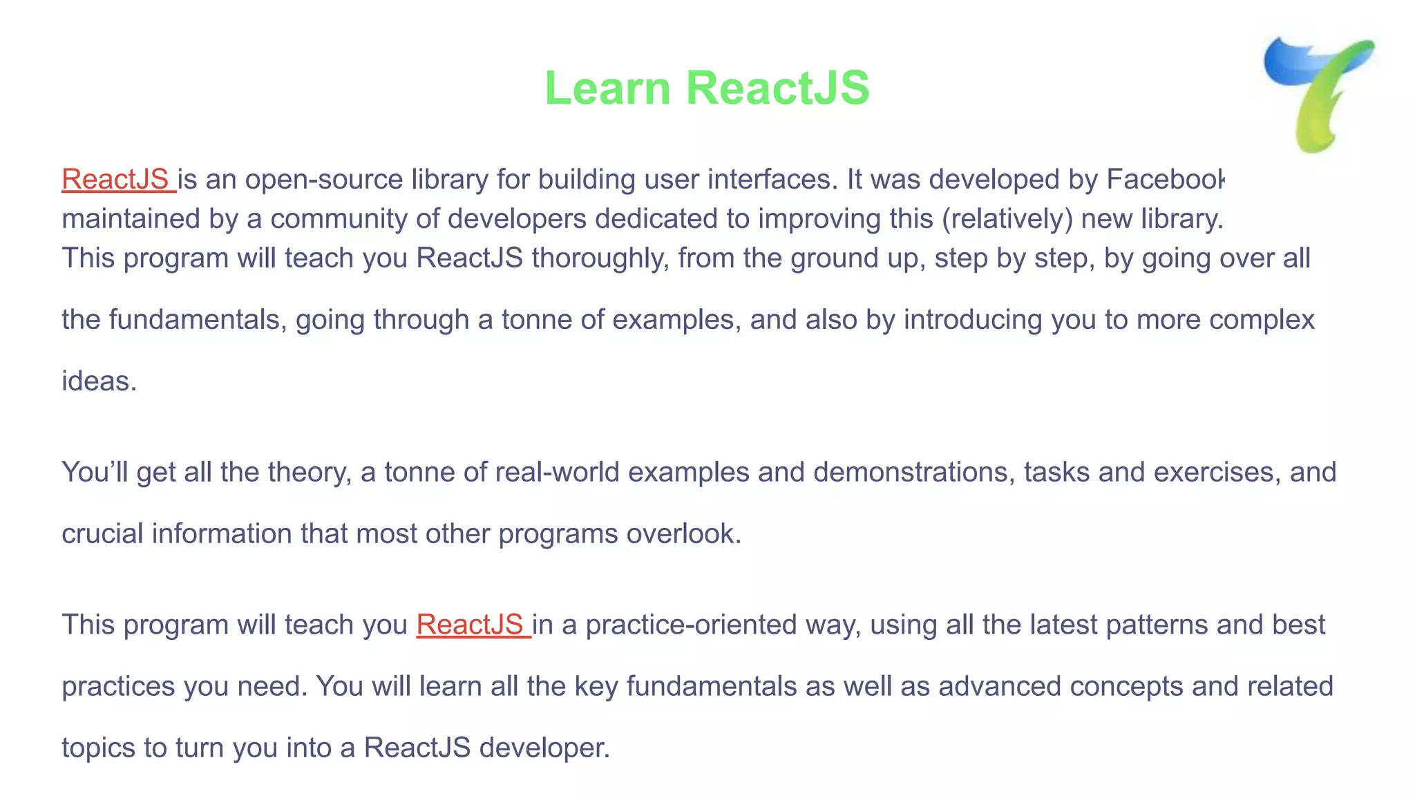 Techpaathshala Reactjs Pdf 