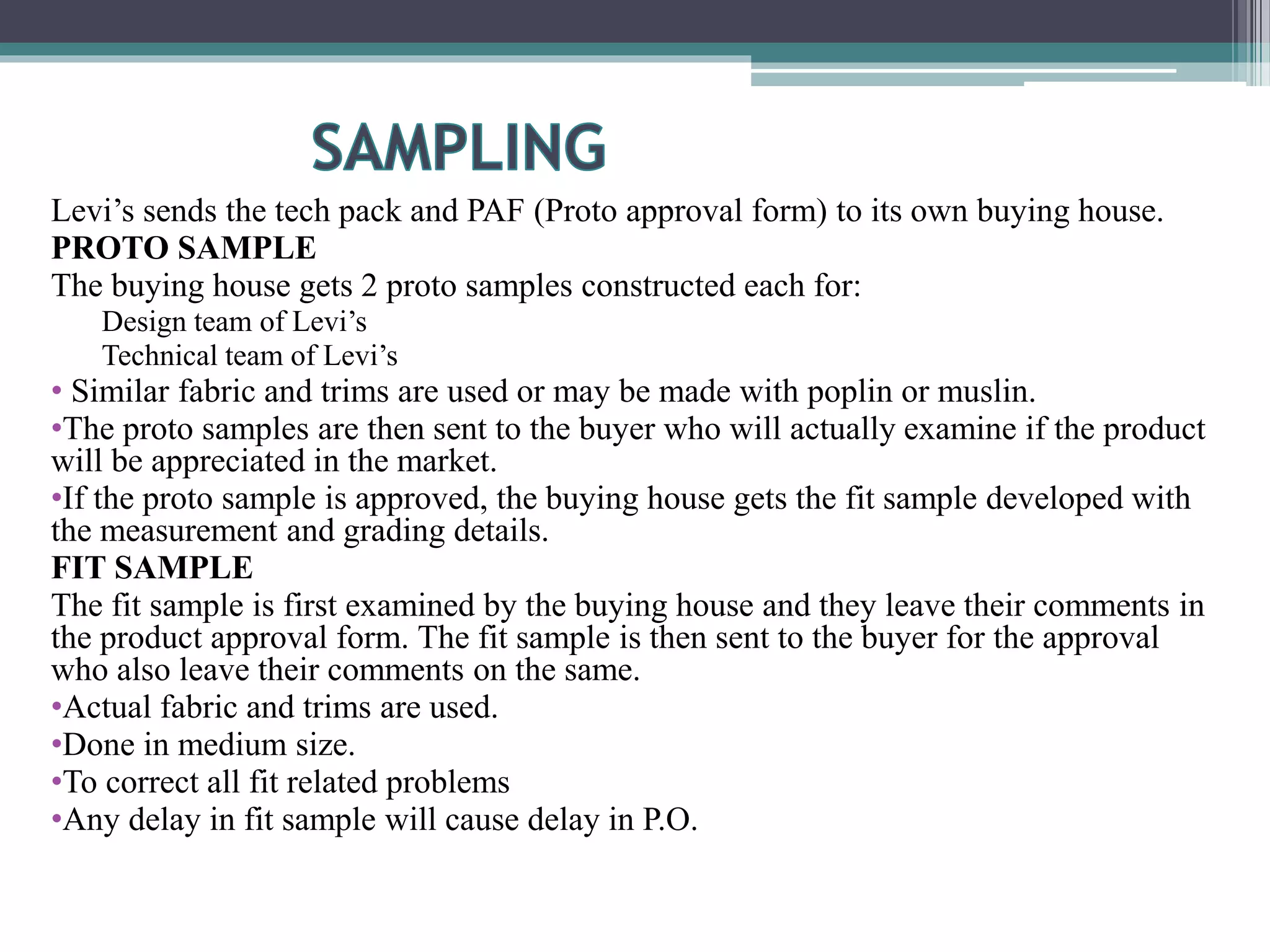 Tech pack for Shirt Dress | PPTX