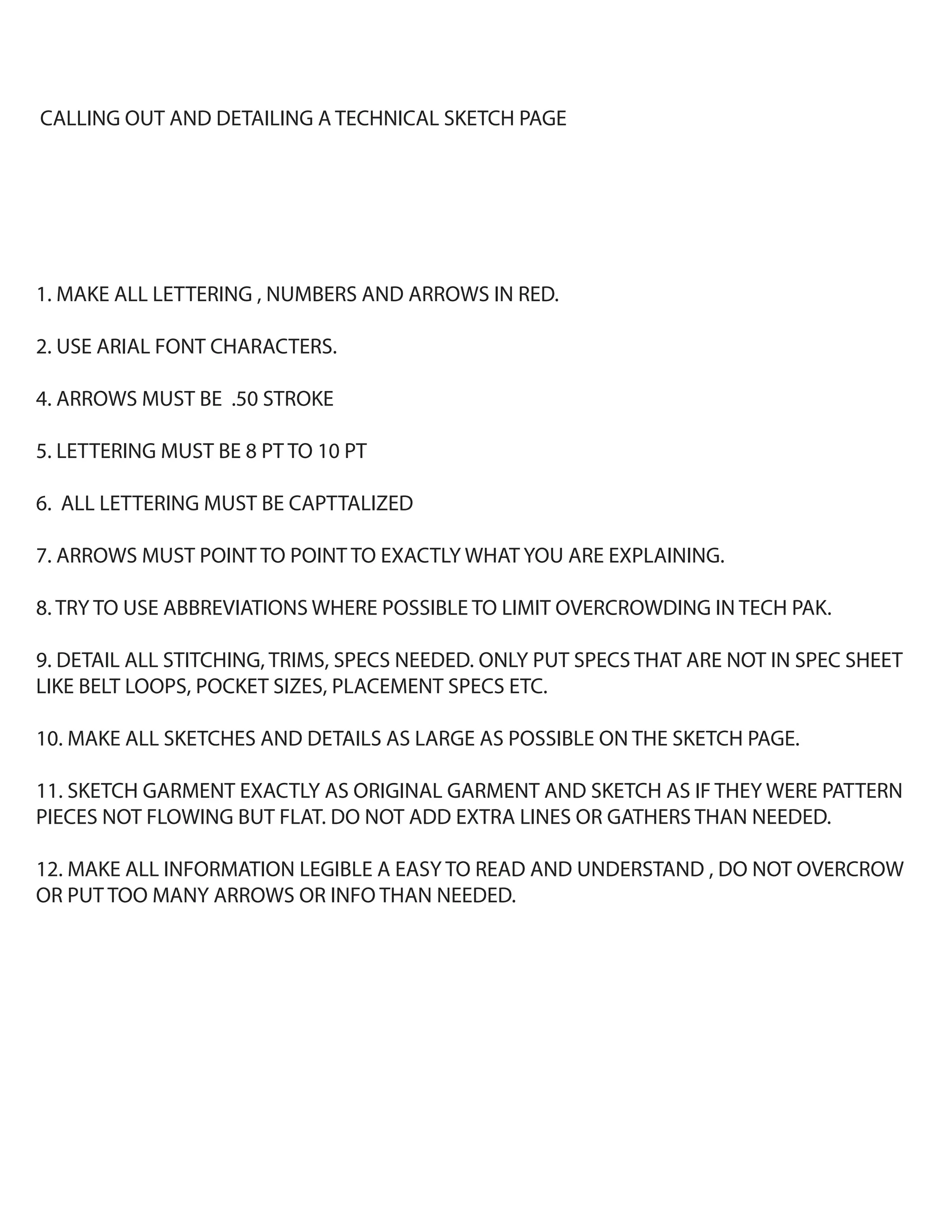 Deborah Beard's Tech Pack Handout | PDF