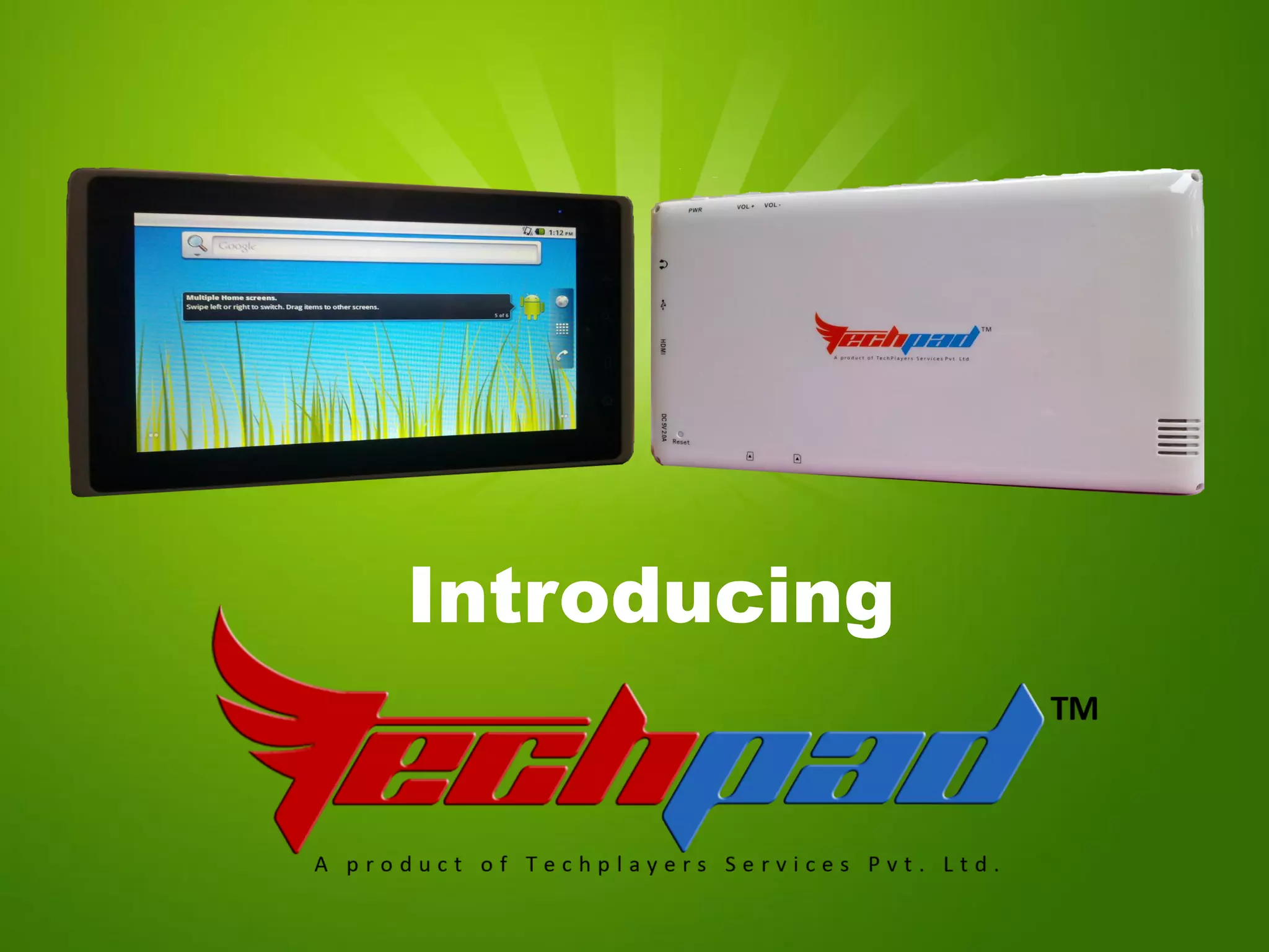 Techpad - The Ultimate Tab | PPT