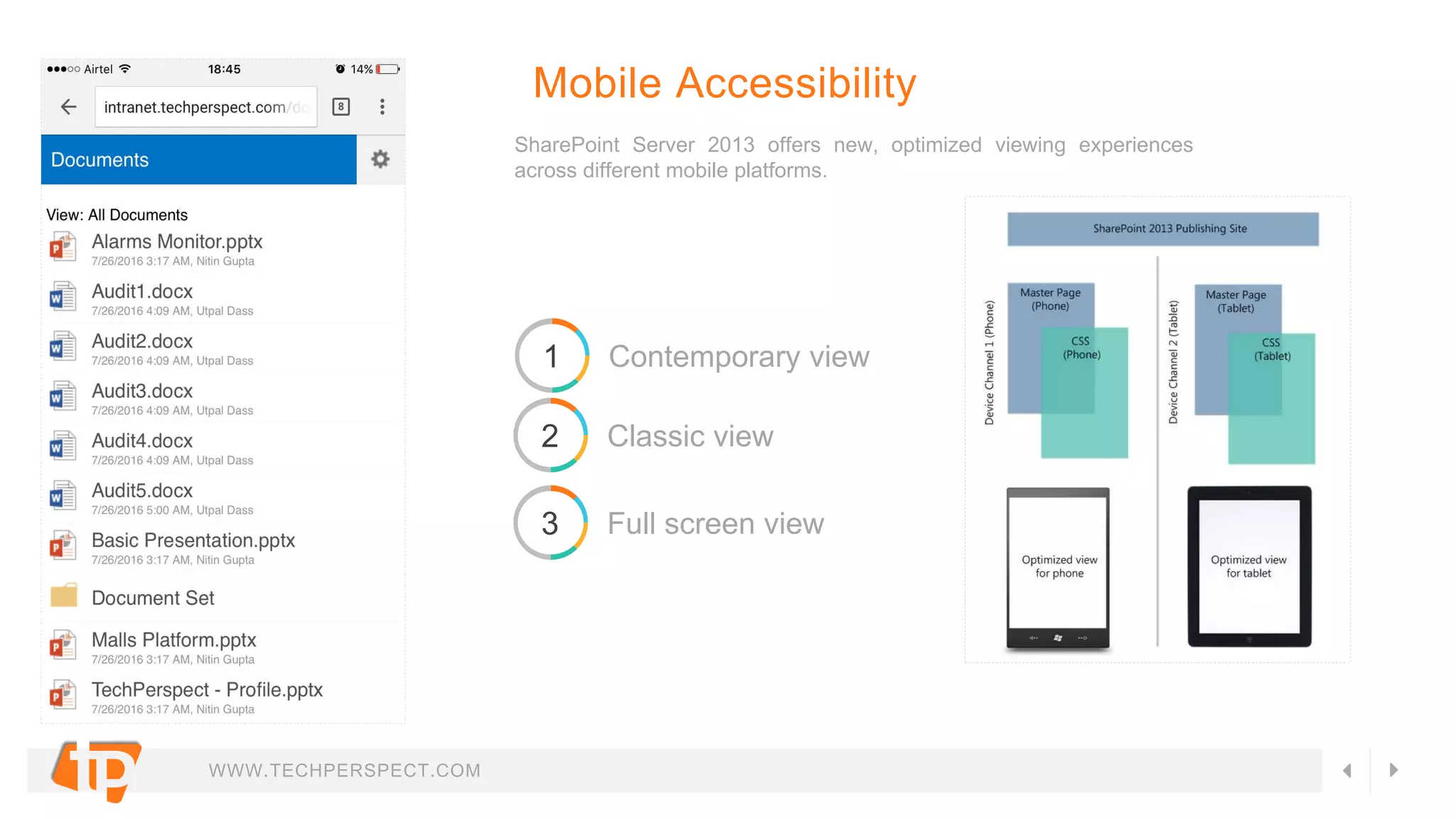 Sharepoint Document Management System (DMS) Features | PPTX