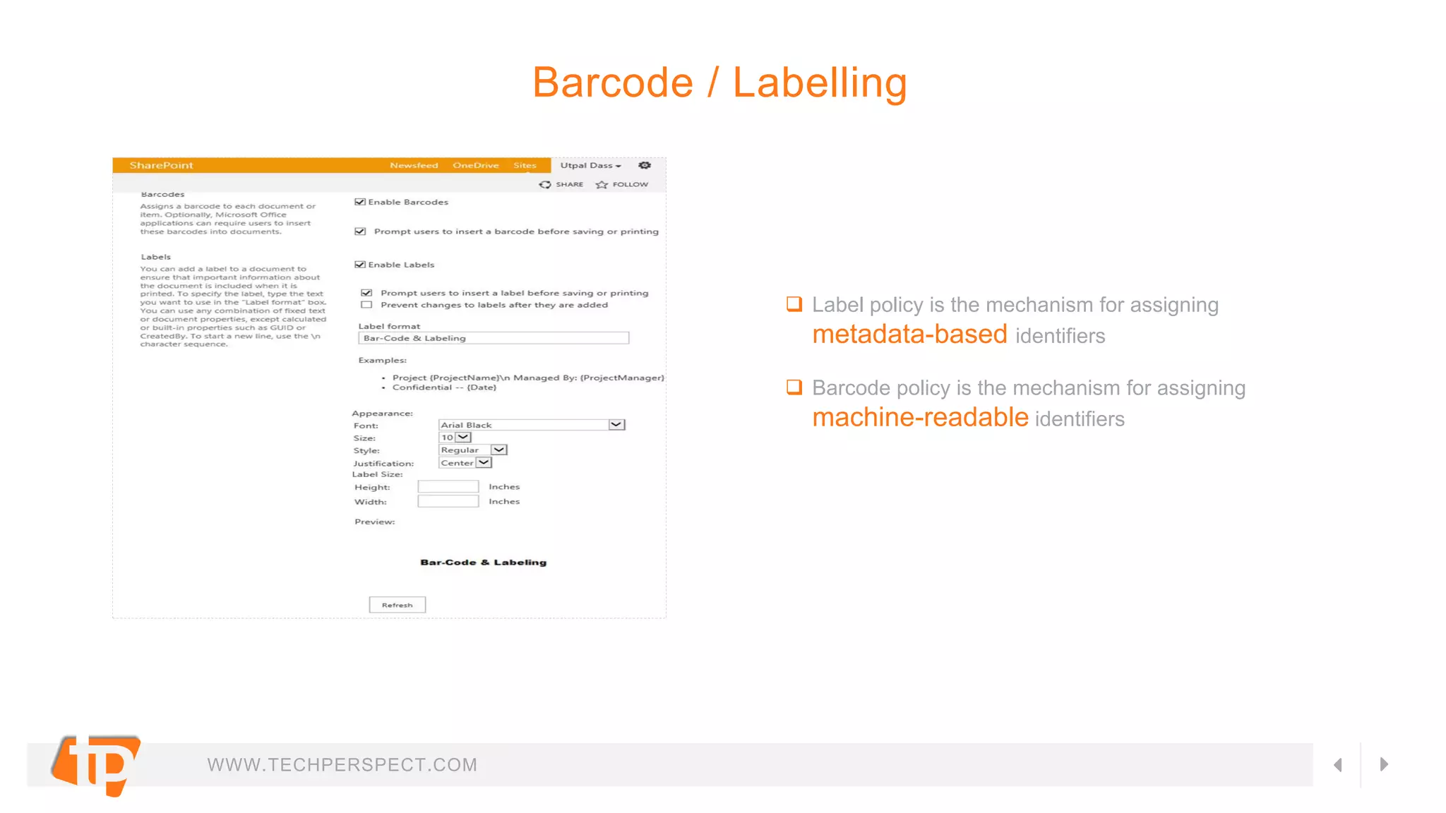 Sharepoint Document Management System (DMS) Features | PPTX