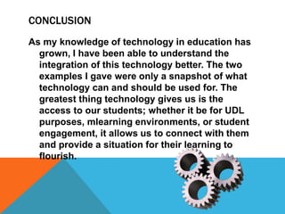 My Philosophy of Technology in the Classroom | PPTX