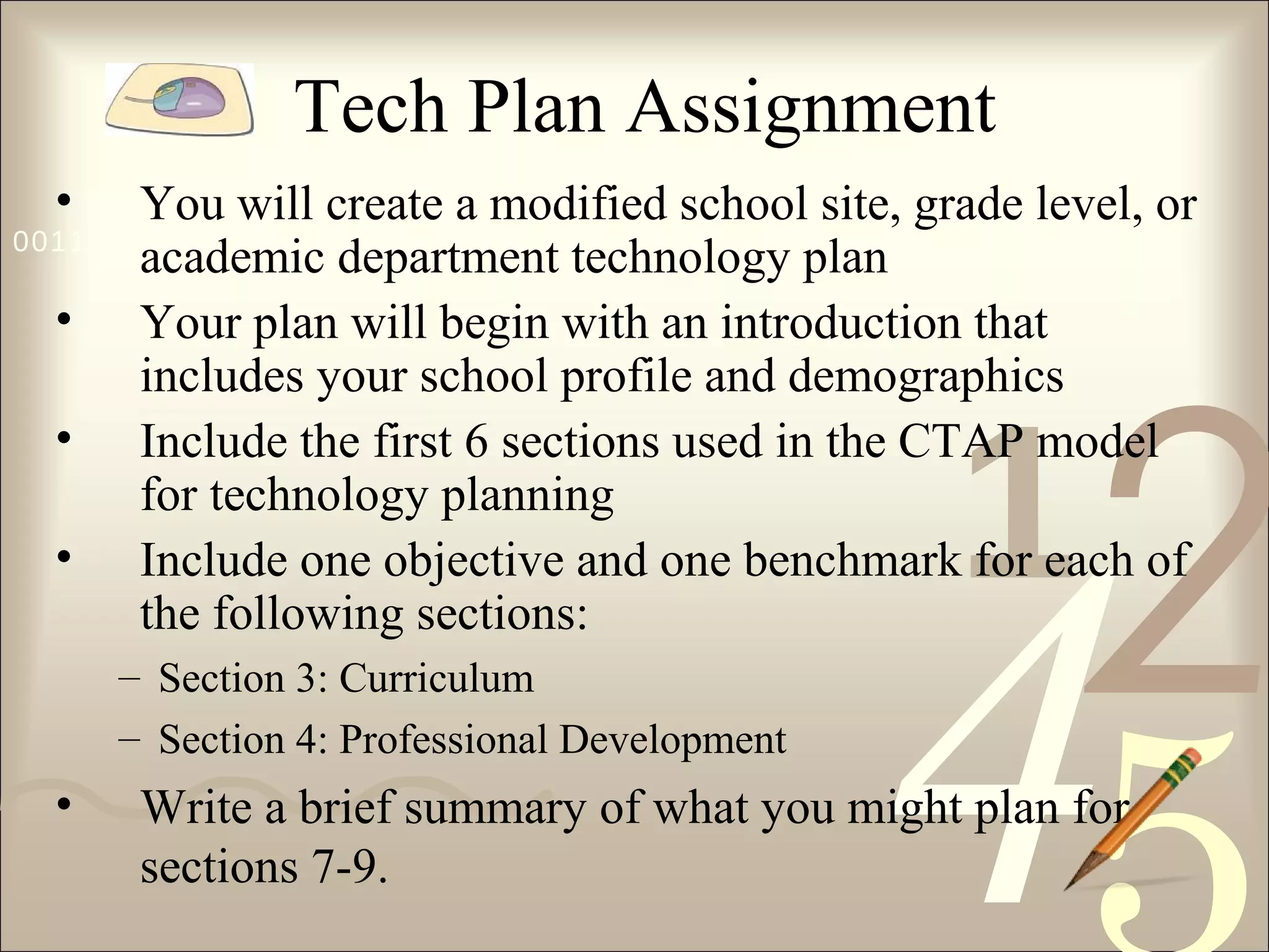 Tech plan | PPT