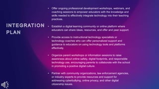 Technology plan presentation Activity MM | PPT