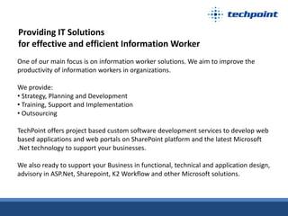 Portfolio of TechPoint Bisnis Solusi | PDF