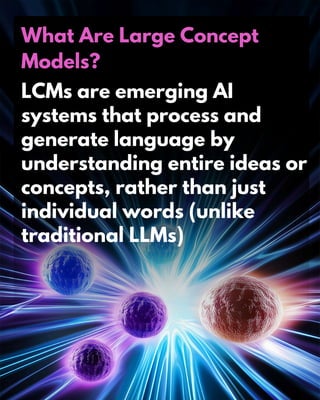 Demystifying Large Concept Models (LCMs) | PDF