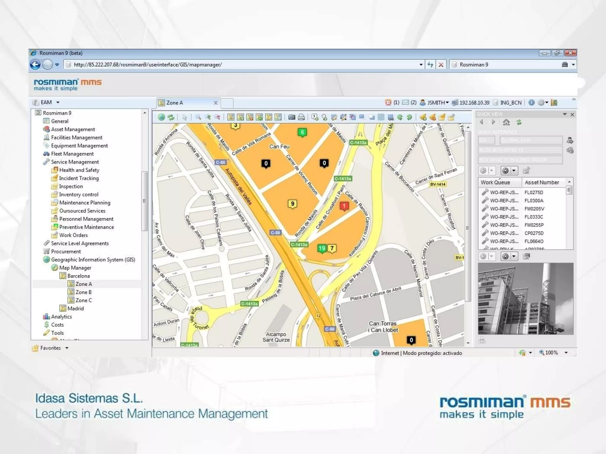 Corporate presentation IDASA SISTEMAS & ROSMIMAN MMS SOFTWARE | PPT