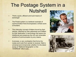 History of the Postal System | PPT