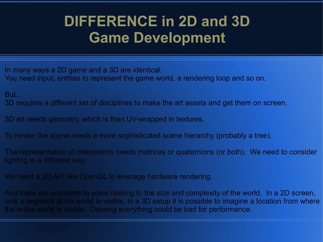 HTML5 Game Development frameworks overview | ODP | Web Development ...