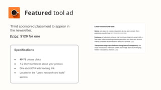 TECHPRESSO newsletter Media Kit - Q3 2024 | PDF