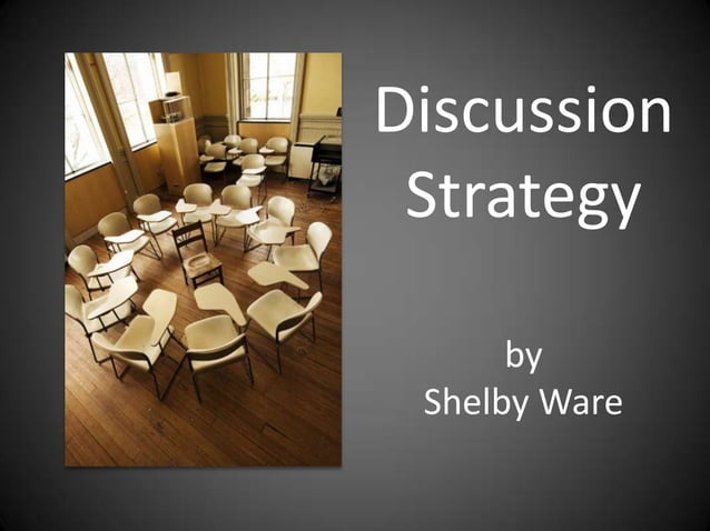Tech Project 1 Discussion Strategy | PPT