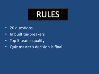 Tech quiz prelims | PPTX