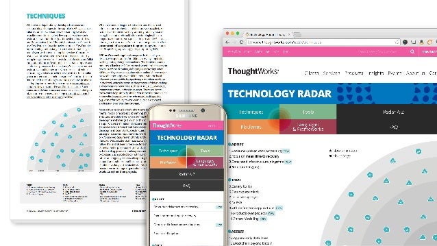 ThoughtWorks Technology Radar Roadshow - Perth