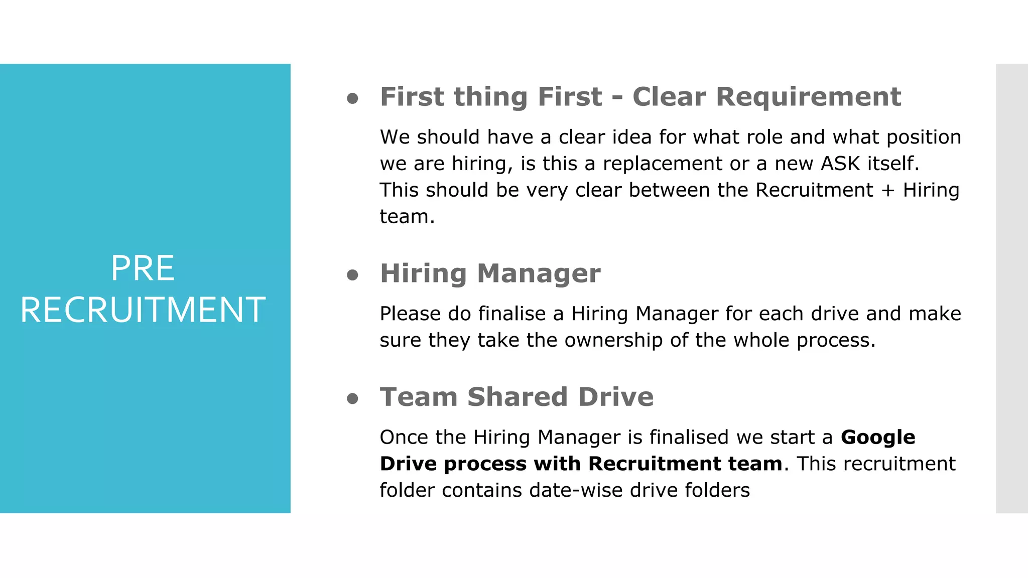 Tech Recruitment Process | PDF