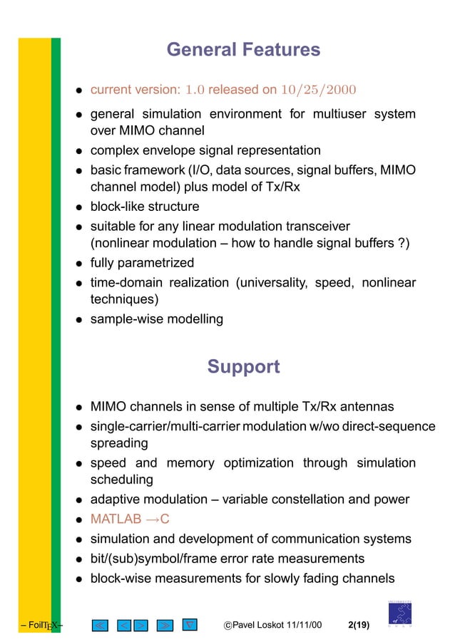 Multiuser MIMO-OFDM simulation framework in Matlab | PDF | Computer ...