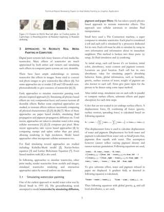 Survey on real media paint simulation in Computer Graphics | PDF