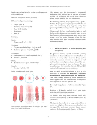 Survey on real media paint simulation in Computer Graphics | PDF | Graphics Software | Computer ...