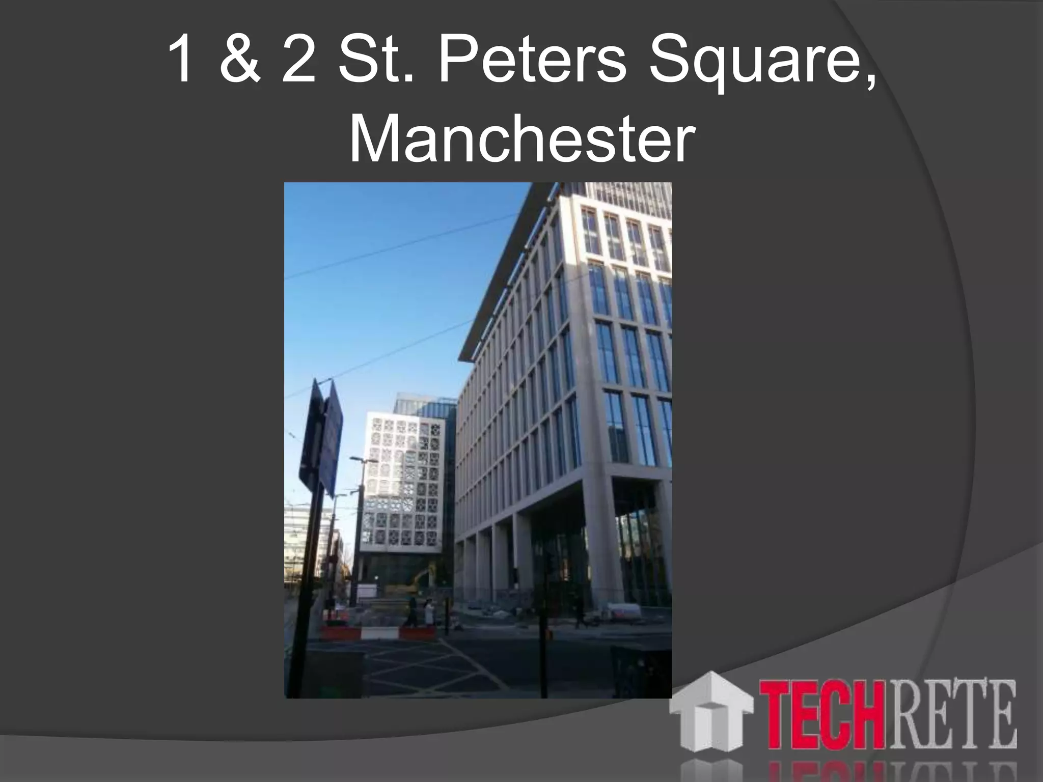 Techrete architectural precast concrete cladding on 1 and 2 st peters ...