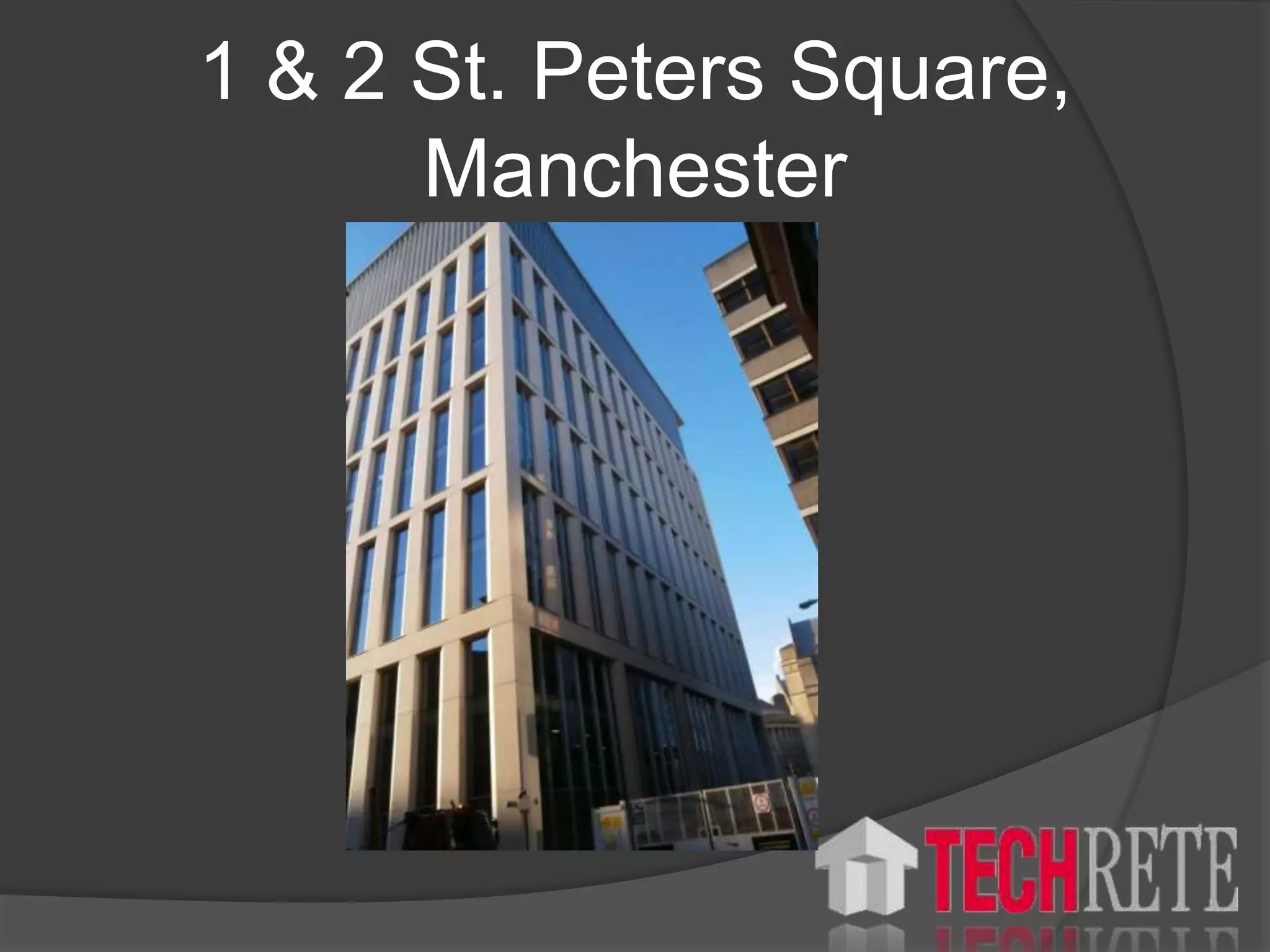 Techrete architectural precast concrete cladding on 1 and 2 st peters ...