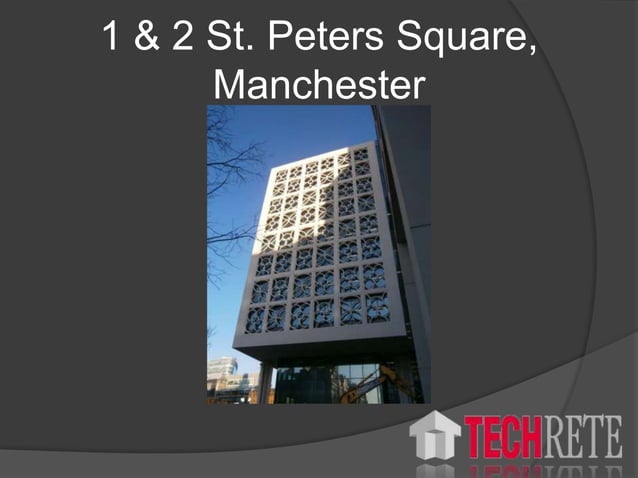 Techrete architectural precast concrete cladding on 1 and 2 st peters ...